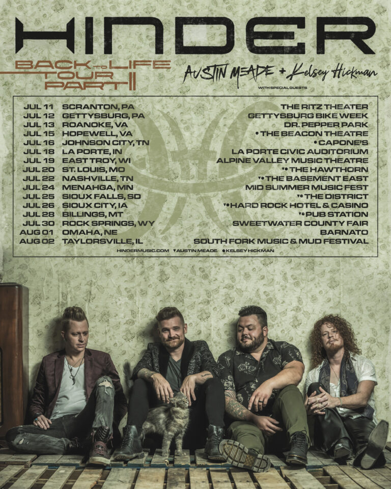 Hinder Celebrates Return with 7th Studio Album Release